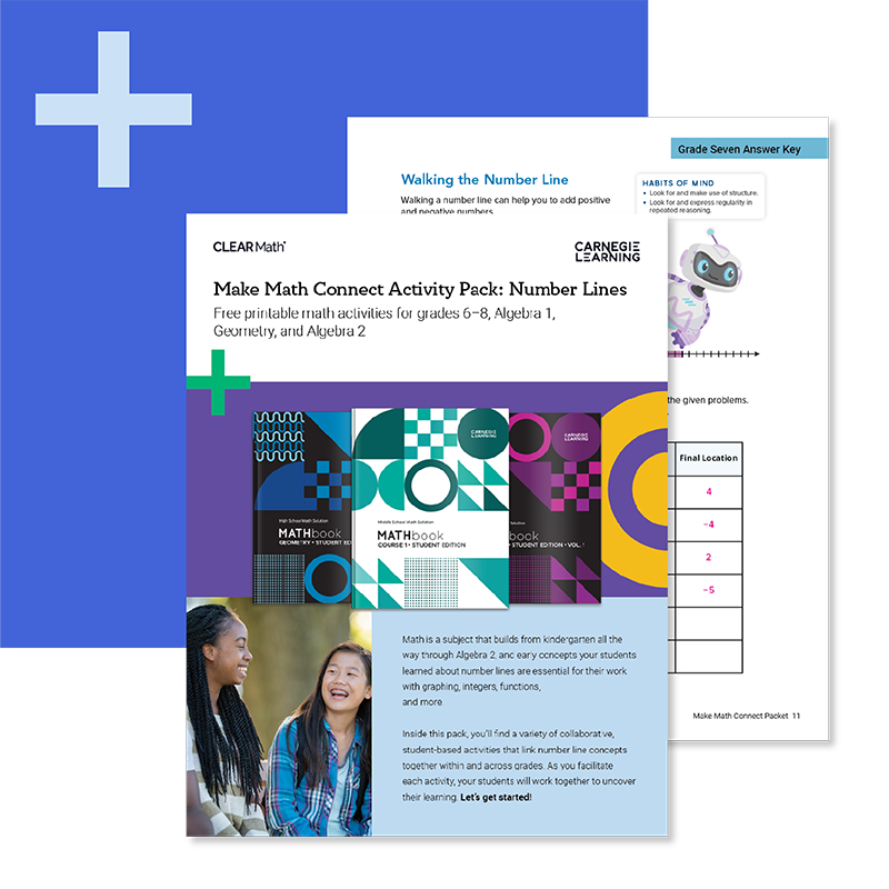 Make Math Connect | Carnegie Learning