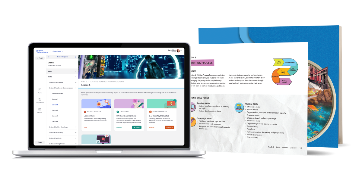 Lenses on Literature | Carnegie Learning